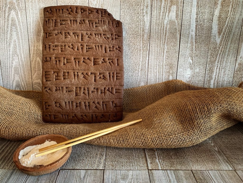 Edible Archaeology: Gingerbread Cuneiform Tablets