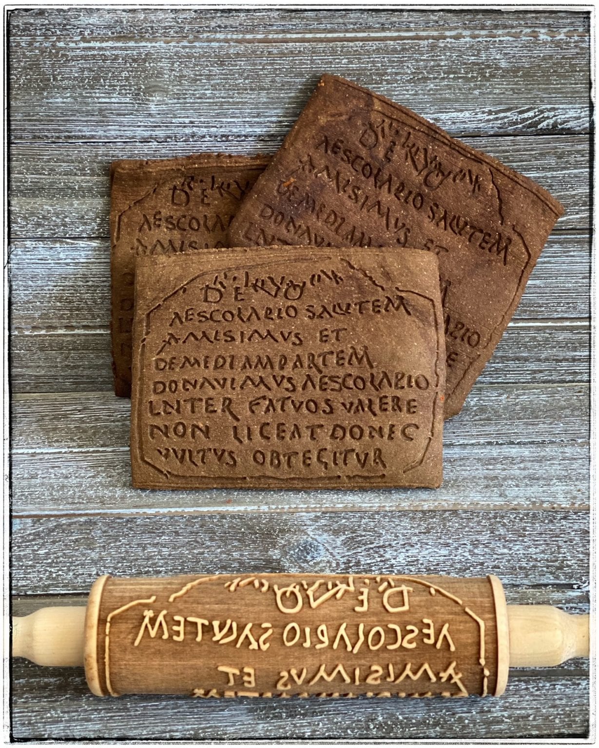 Curse like a Roman: The COVID Curse Tablet Rolling Pin